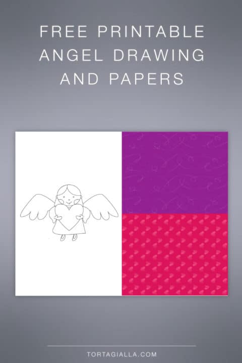 Angel Printable Free Printable Drawing and Paper Designs - tortagialla