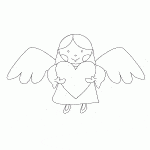 Angel Printable Free Printable Drawing and Paper Designs - tortagialla