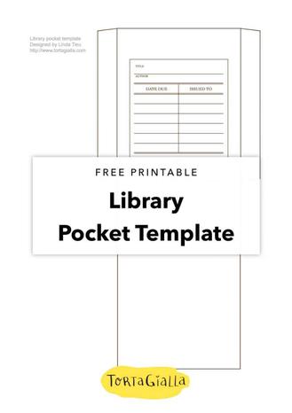 Printable Library Card Template Library Cards Memo Pad — Planned