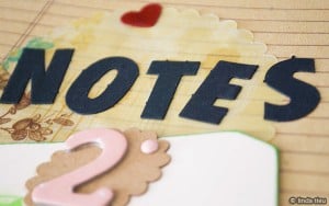 Notes to Myself - Cover and First Pages - tortagialla