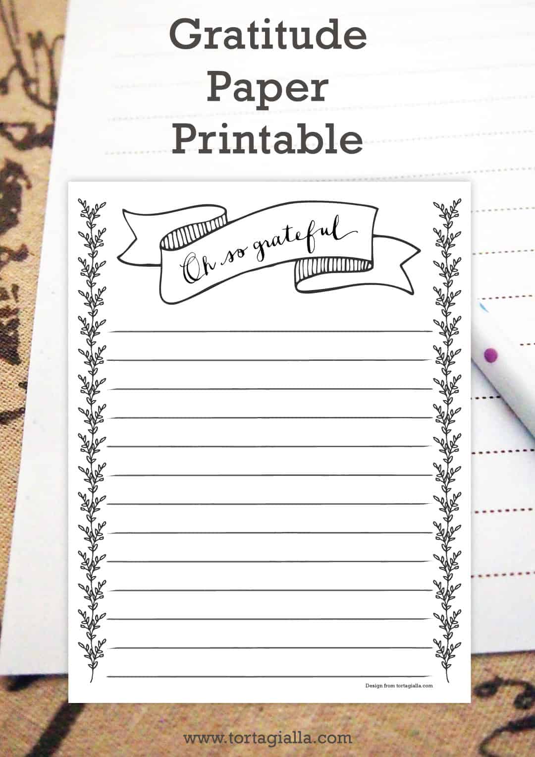 Gratitude is More Than a List - tortagialla