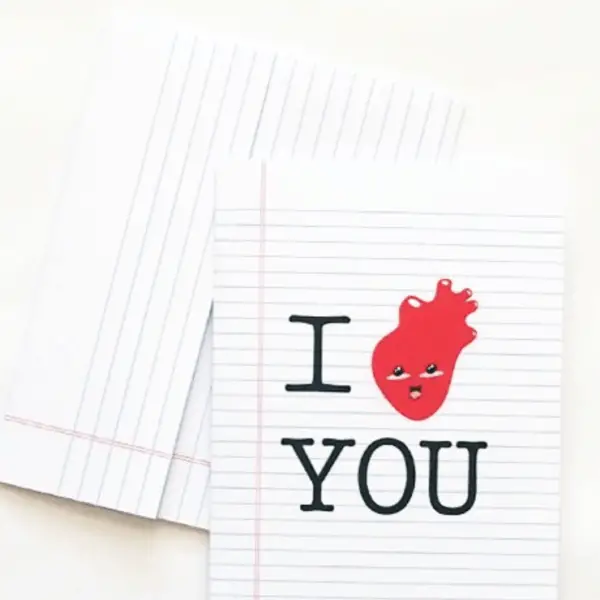 i heart you greeting card printable - tortagialla