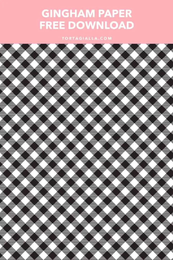 Gingham Paper Free Download (More colors!) | tortagialla
