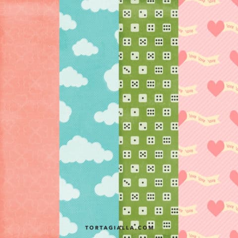 Digital Scrapbook Paper Freebies (Digital Printables) - tortagialla