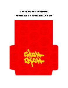 Lucky Money Envelope Printable - tortagialla