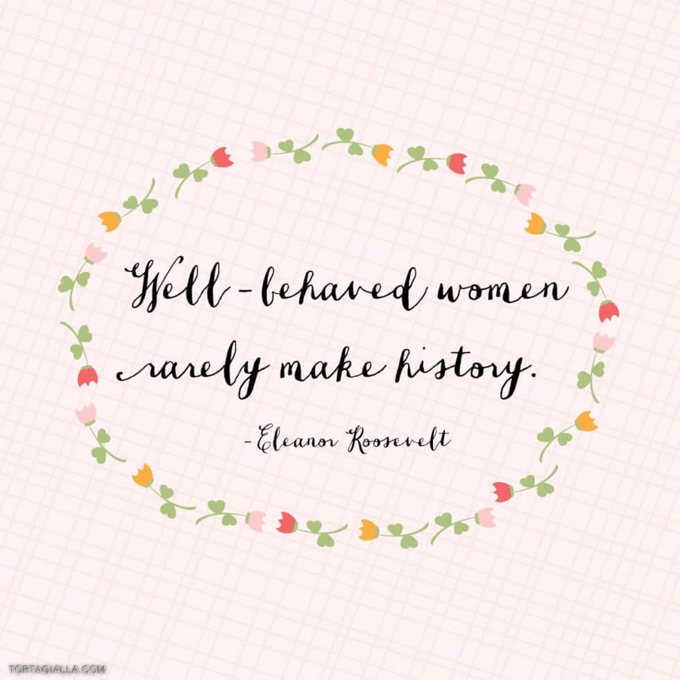 Quotes for International Women's Day - Free Downloads - tortagialla