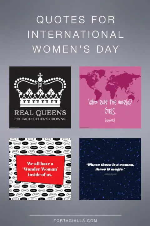 Quotes for International Women's Day - Free Downloads - tortagialla