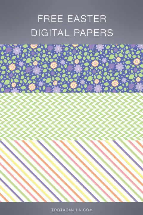 Free Easter Digital Paper Downloads - tortagialla