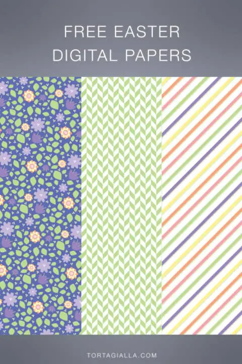 Free Easter Digital Paper Downloads - tortagialla