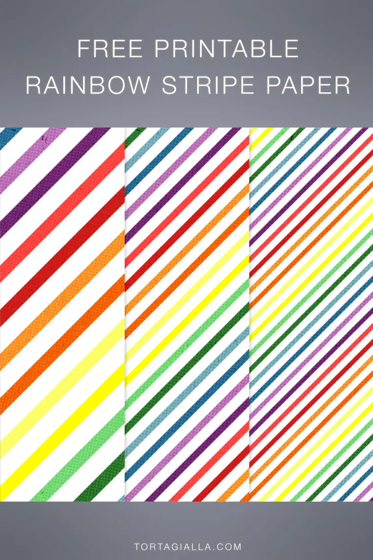 free-printable-rainbow-stripe-paper - tortagialla